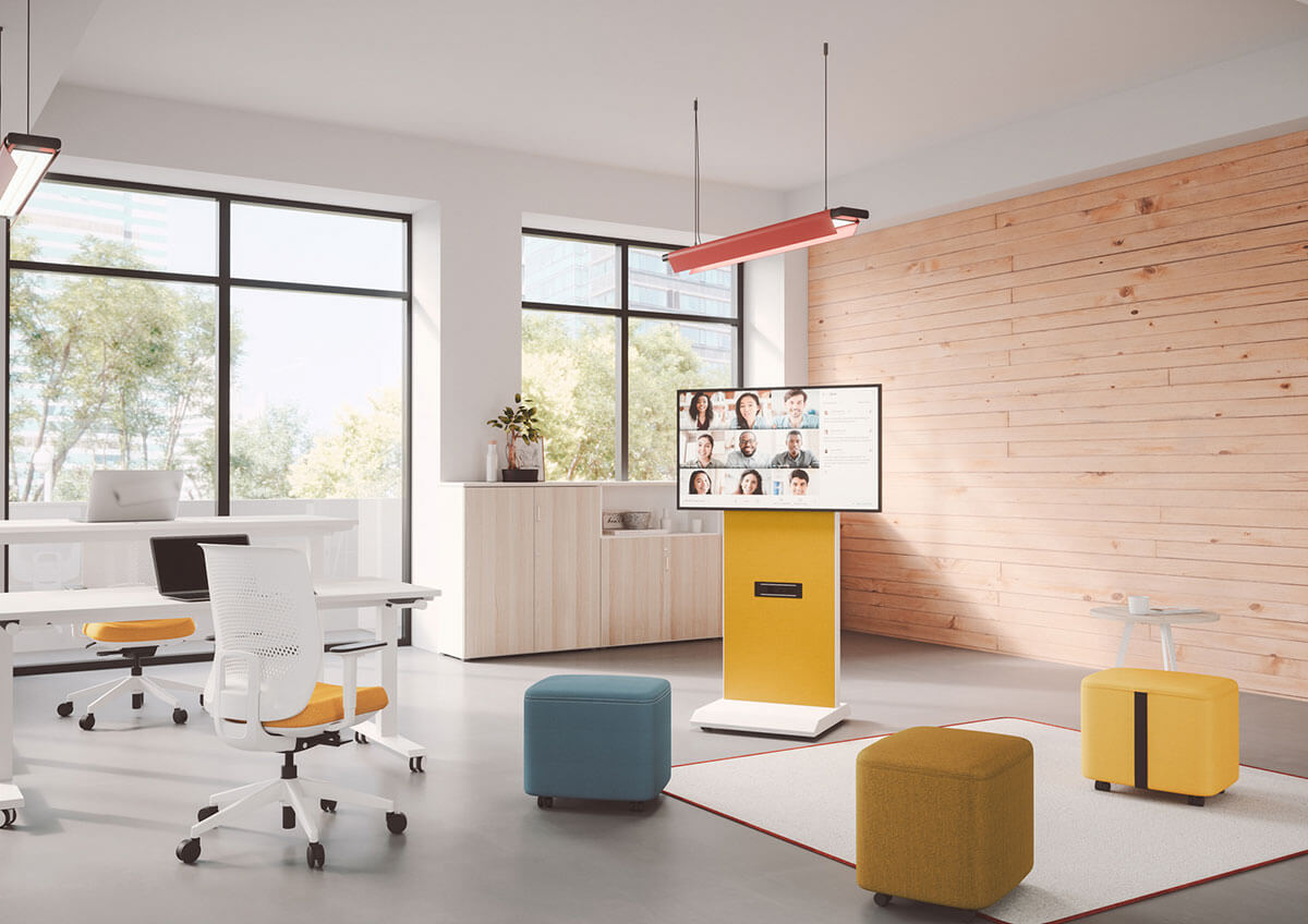 Agile Collection: flexible furniture for creative and productive spaces