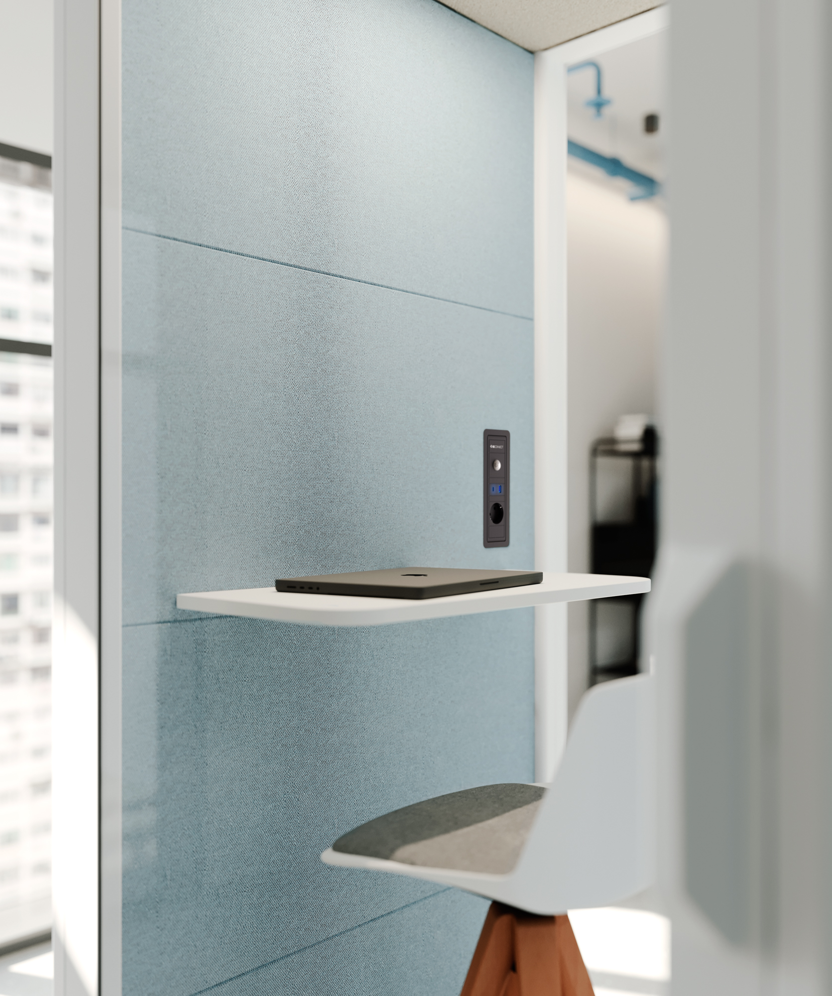 Qyos acoustic booths