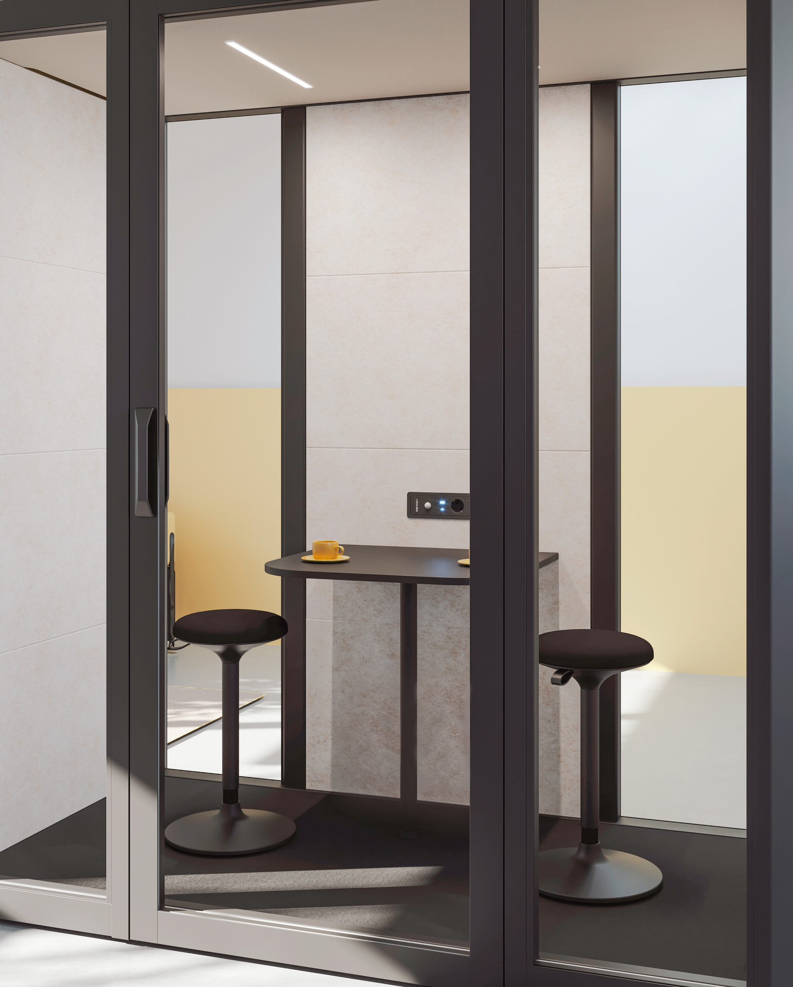 Qyos acoustic booths