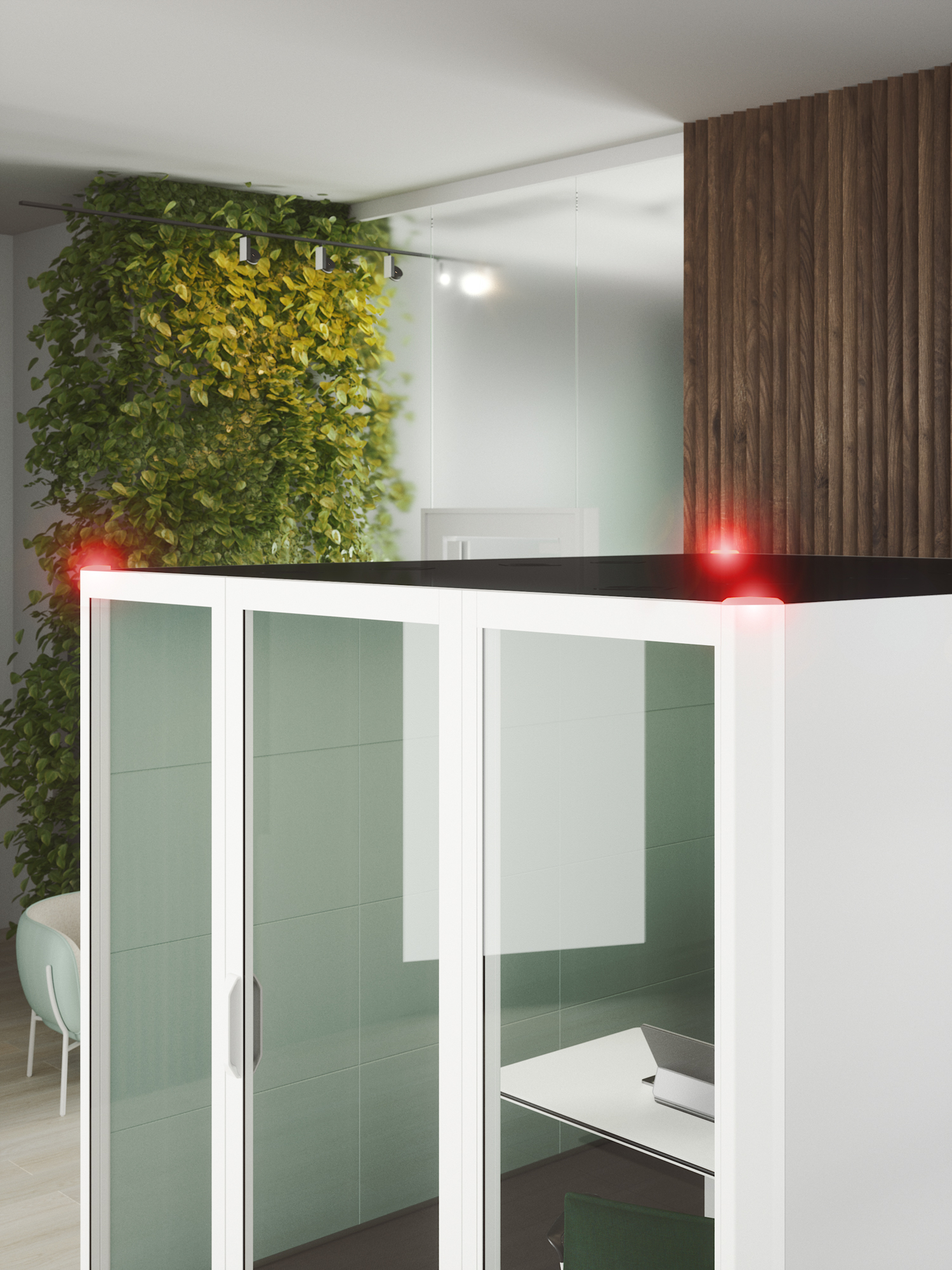 Qyos acoustic booths