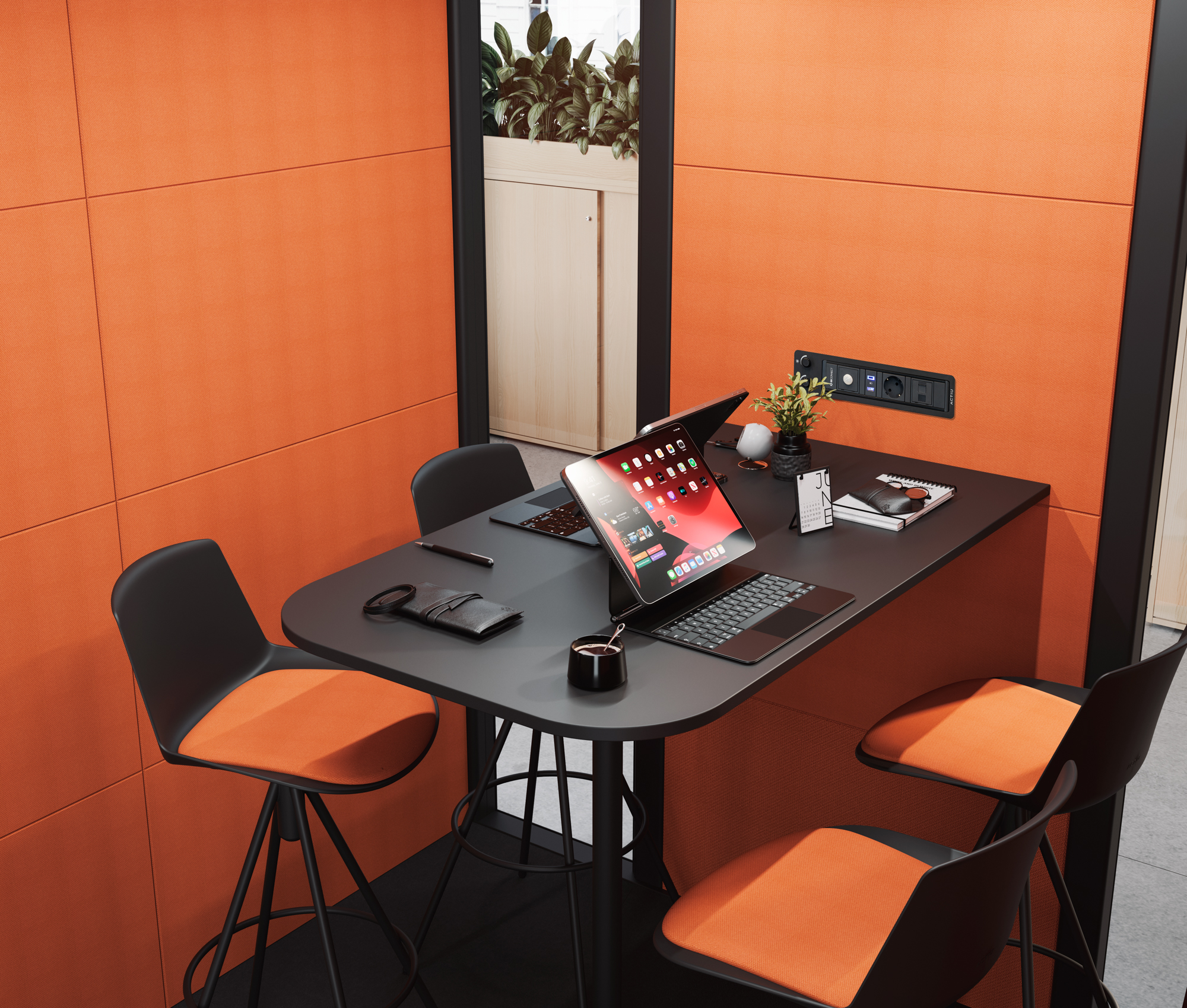 Qyos acoustic booths