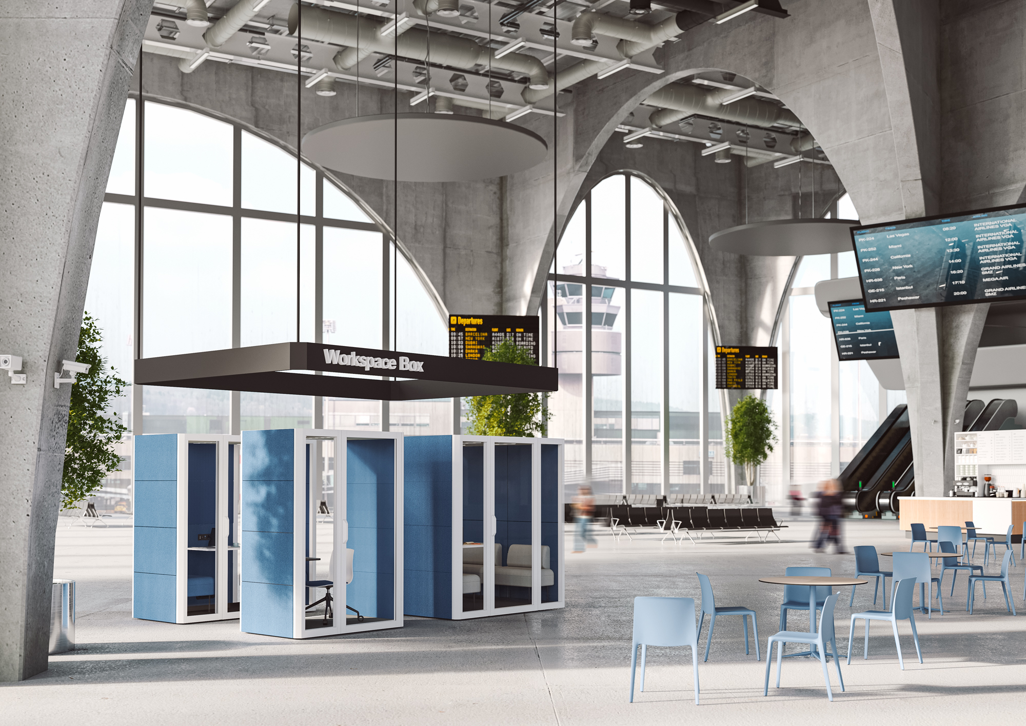 Qyos acoustic booths