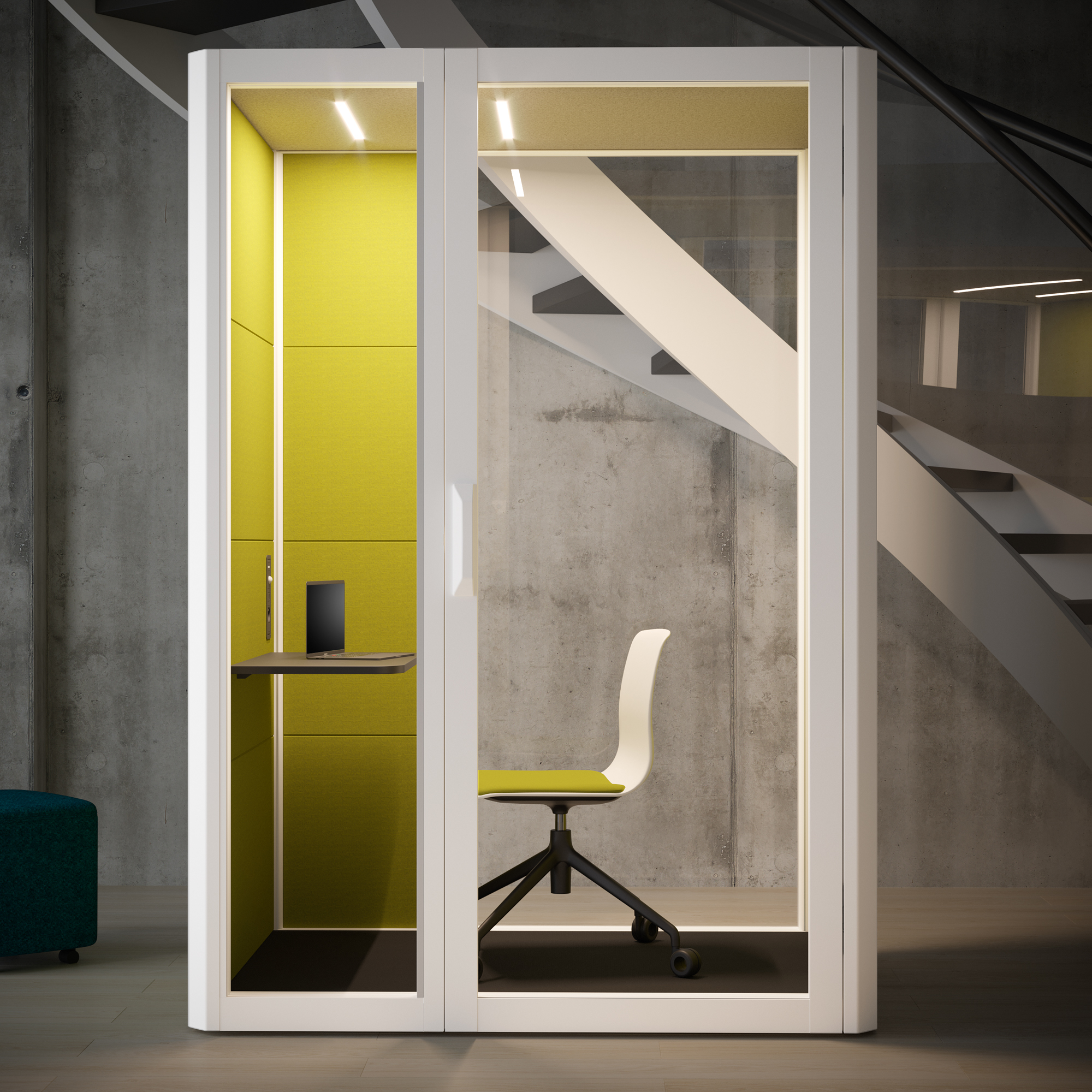 Qyos acoustic booths