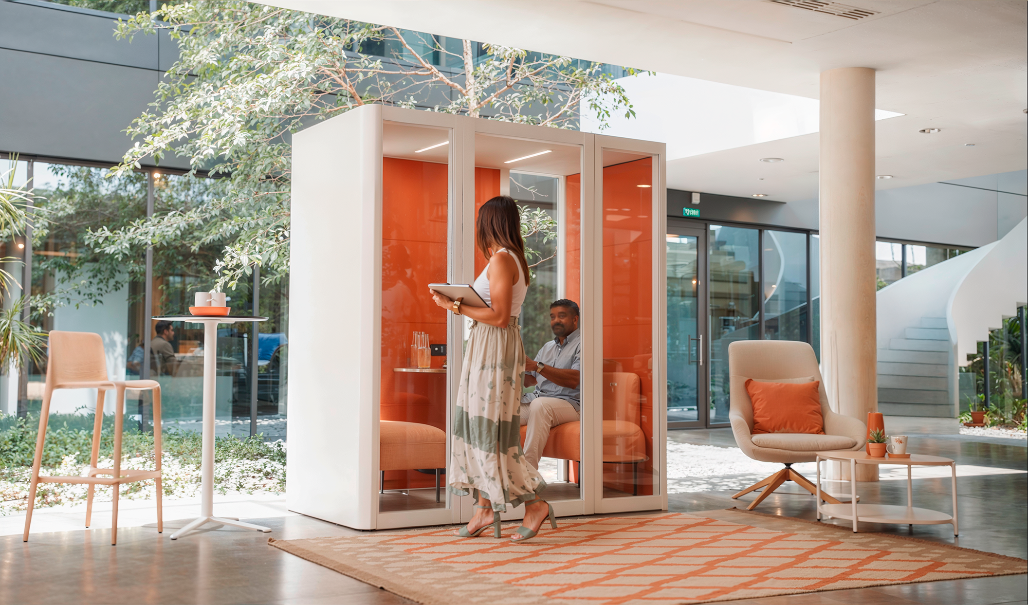 Qyos acoustic booths